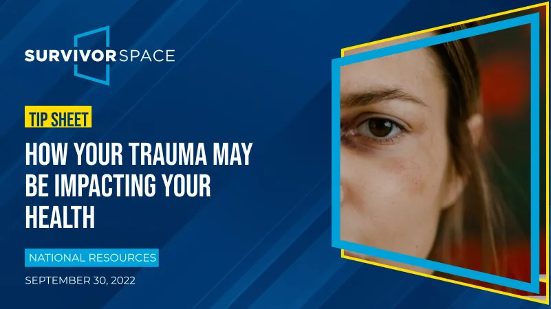 How Your Trauma May Be Impacting Your Health What to Look For ...
